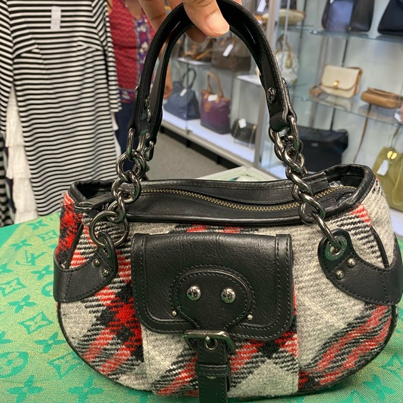 Burberry | Bags | Burberry Wool Shoulder Bag | Poshmark